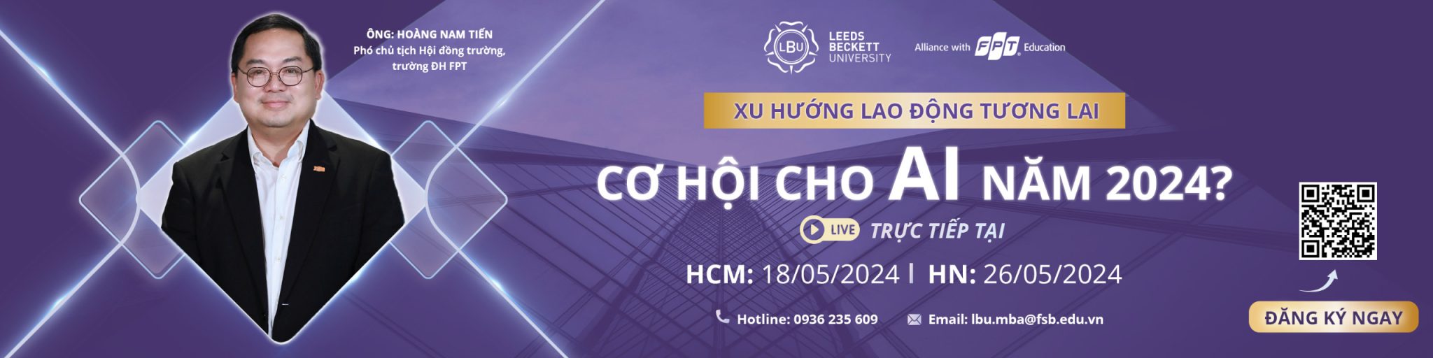 Thạc sĩ Quản trị kinh doanh Quốc tế – ĐH FPT & ĐH Leeds Beckett